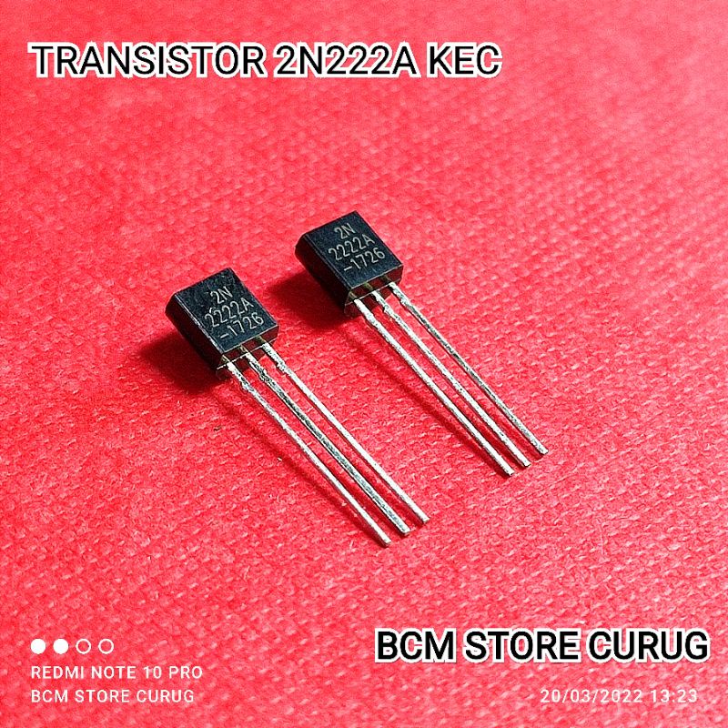 10 Piezas Transistores 2N2222 2N 2222 2N22A 2N 2222A 30V 0,6a A92 BG19 ...