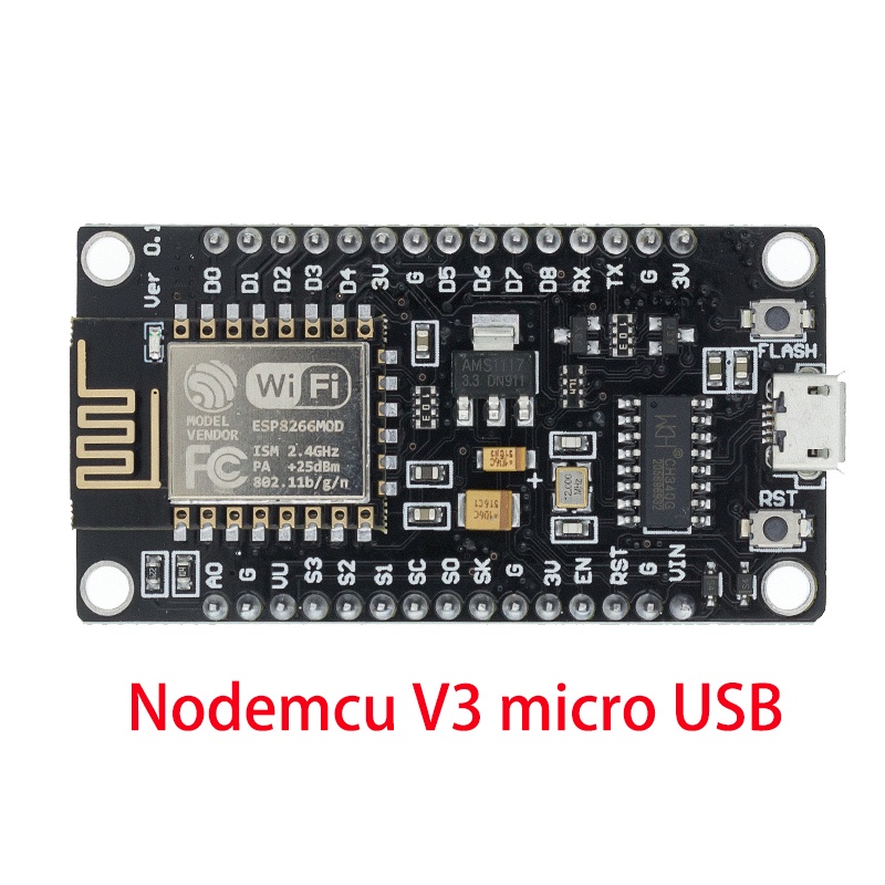 Módulo Inalámbrico NodeMcu V3 CH340 Lua WIFI Placa De Desarrollo De ...