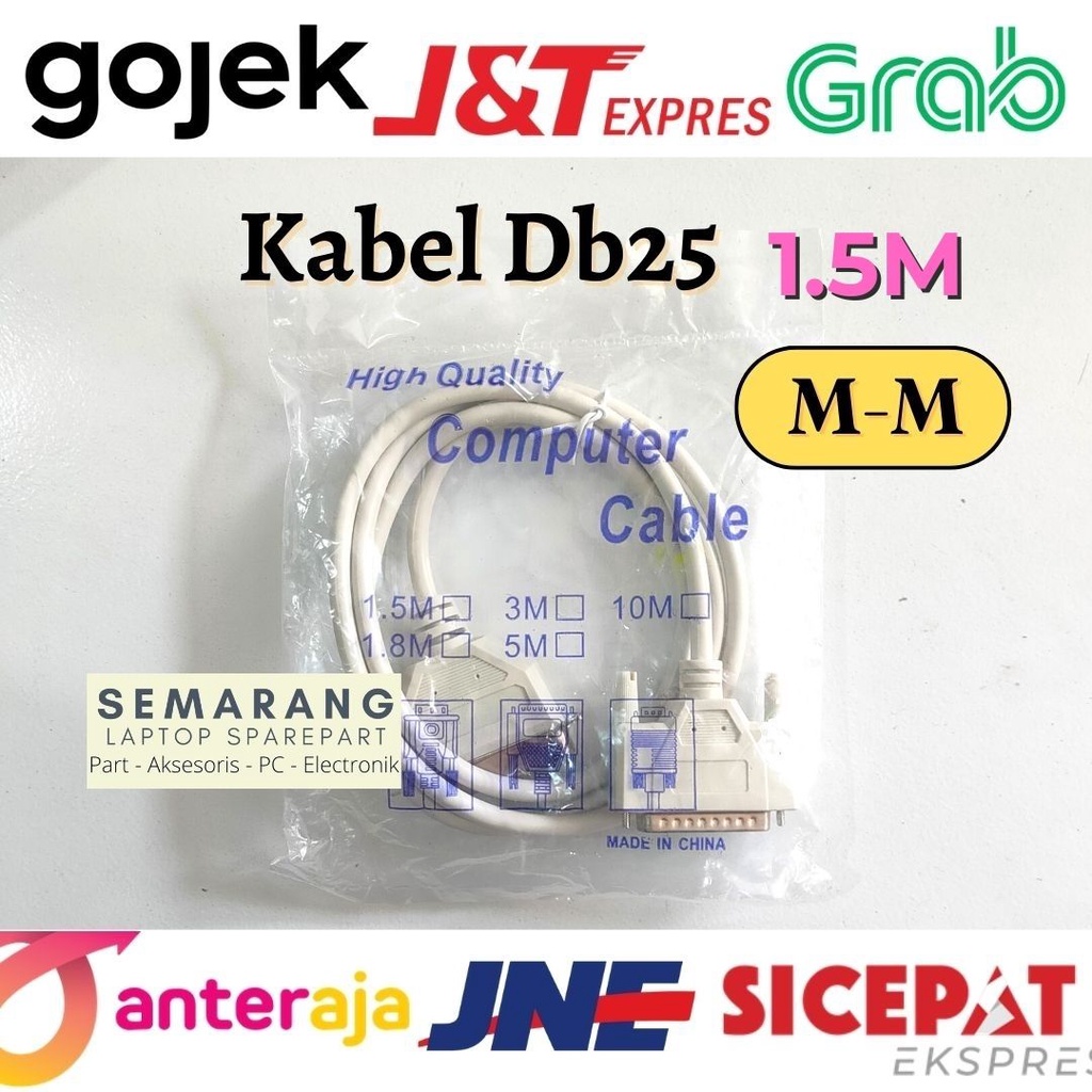 CABLE DB25 MM Macho A Impresora Matriz De Puntos Paralelo | Shopee Colombia