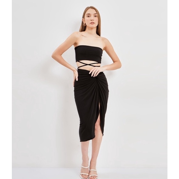 Mnbm-9 Bikini Holic | Dakota Top Tubo Superior Punto De Cruz Pedido ...