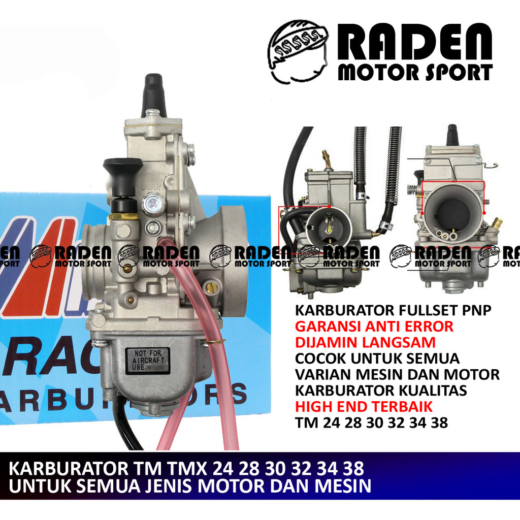 Carburador TM24 TM28 TM32 TM34 TM38 TMX 24 28 30 32 34 38 Japón De ...