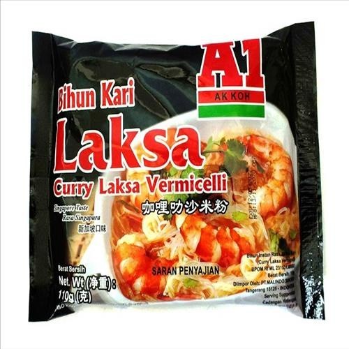 S50807 A1 CURRY LAKSA BIHUN Malasia 110GR MAJU BERSAMA (20250412) | Shopee Colombia