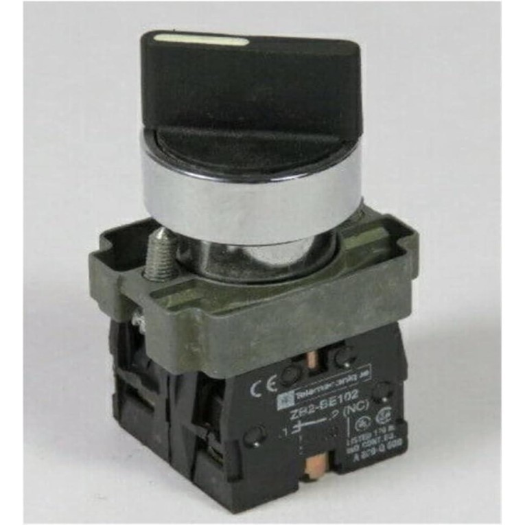 Interruptor SELECTOR Schneider METAL 2 Posiciones Estancia Poner 1NO ...