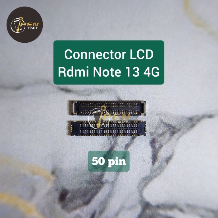 LAYAR MESIN Redmi Note 13 4G LCD Conector En La Pantalla Original De La ...