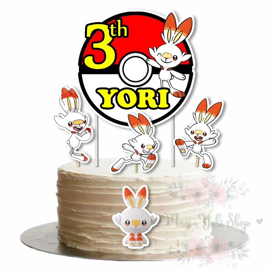 Cake Topper Decoración De La Torta De Cumpleaños De Los Niños Con ...