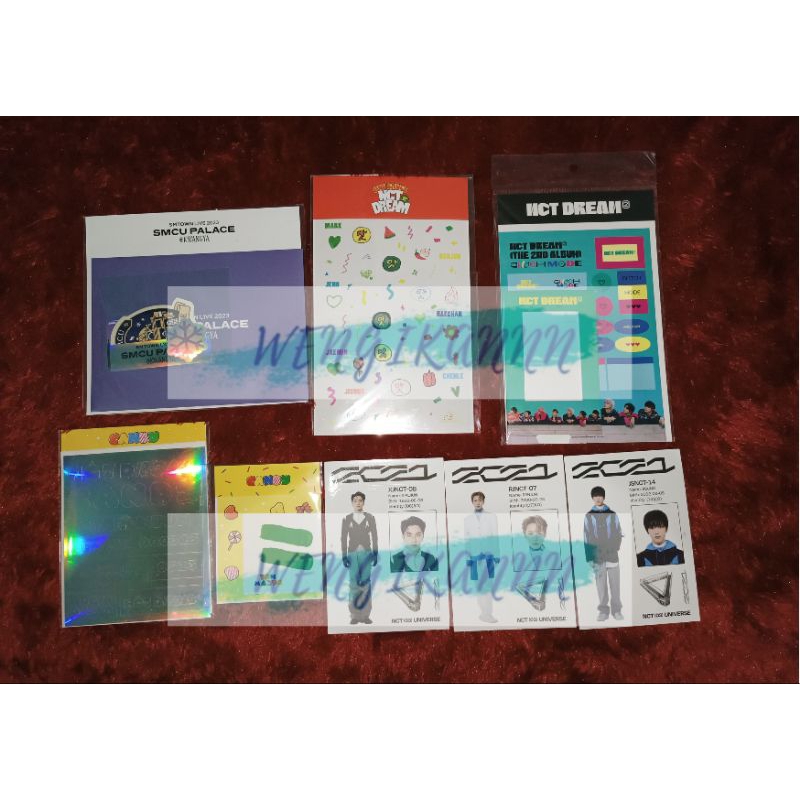 Pegatinas Nct (SMCU , Hotsauce , Glimo , Fanlight Candy , Tatto Sticker ...
