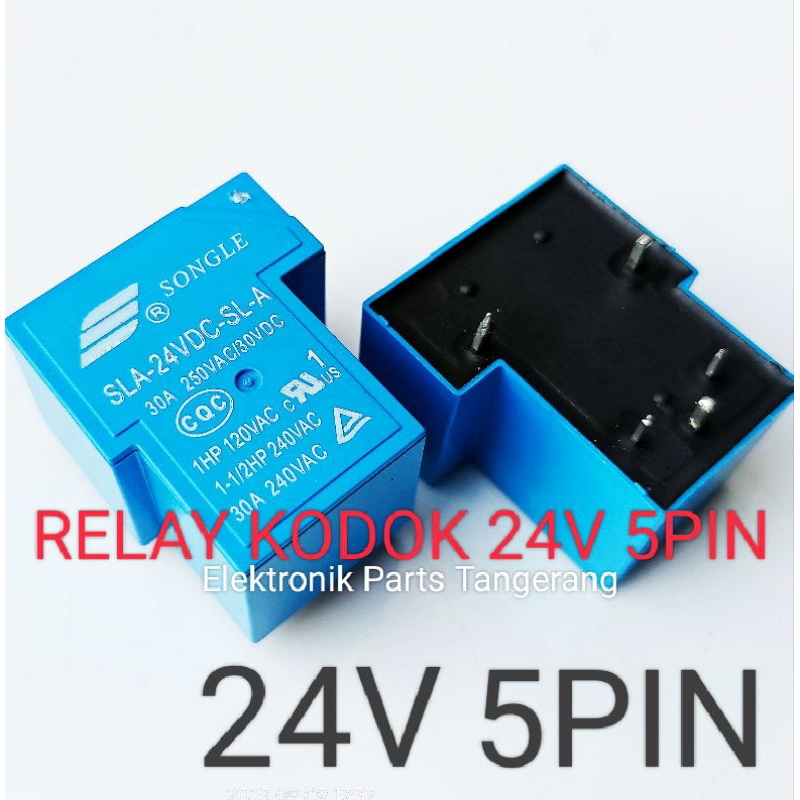 Relé Rana 24V 5PIN SONGLE 24VOLT 5 Pie 24 VOLT 5 Pies | Shopee Colombia