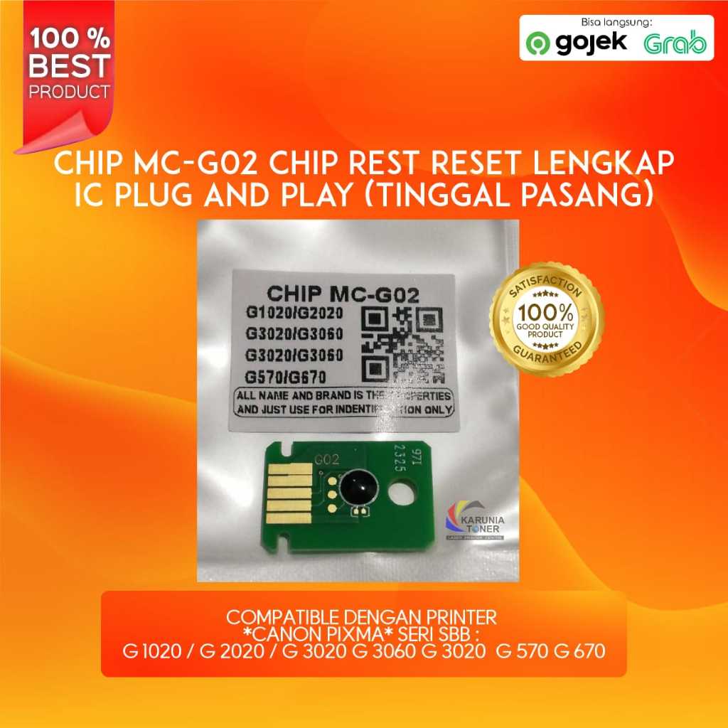 Caja De Mantenimiento De Reinicio De CHIP MC-G02 Completo IC PLUG AND ...