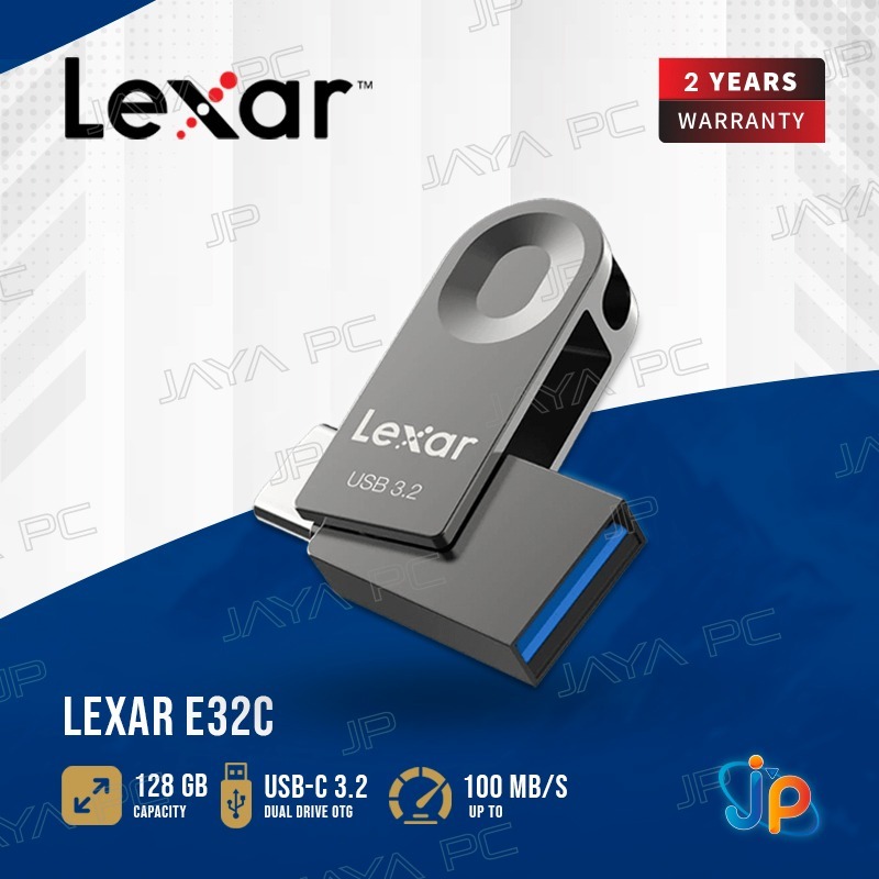 Flashdisk Lexar OTG Jumpdrive E32C 128GB-Disco Flash 128 GB USB-C 3.2 | Shopee Colombia