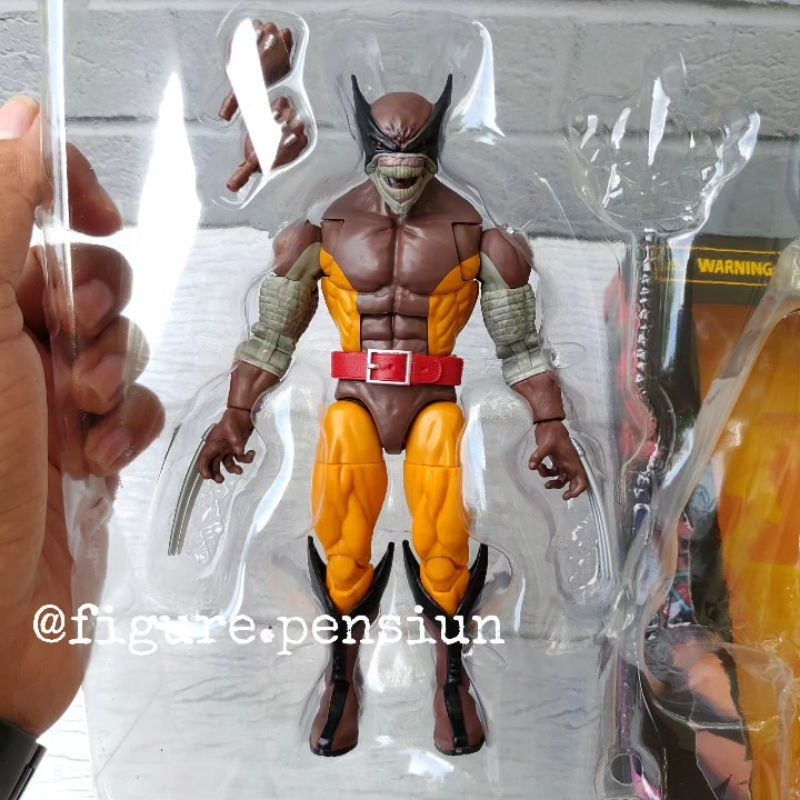 MARVEL LEGENDS X-MEN BROOD WOLVERINE LILANDRA Figura De Acción ORIGINAL ...