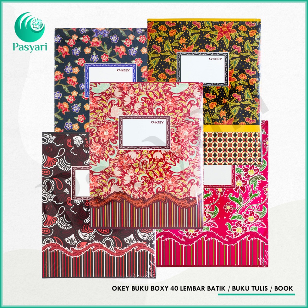 Okey 40 Hojas BATIK BOXY Libro/De Escritura | Shopee Colombia