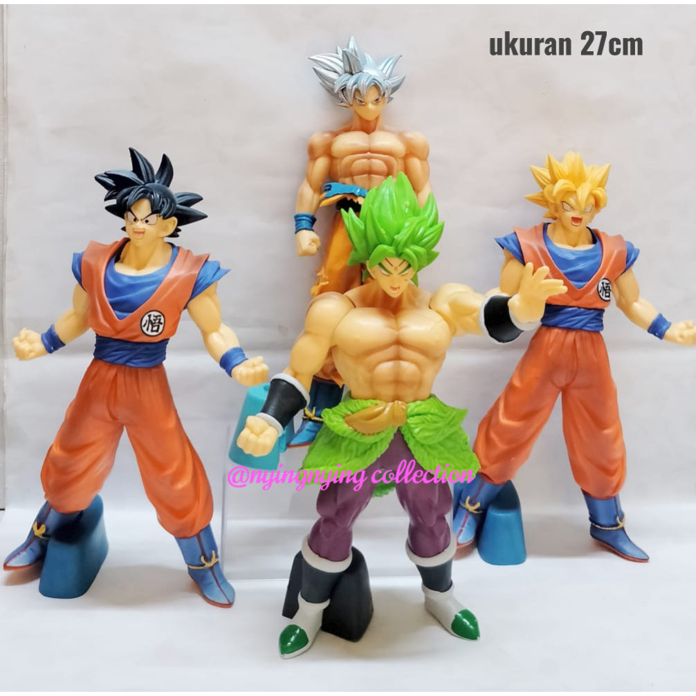 Figura De Acción De Dragon ball Super Saiyan Broly-Son Goku-Ultra-rose ...