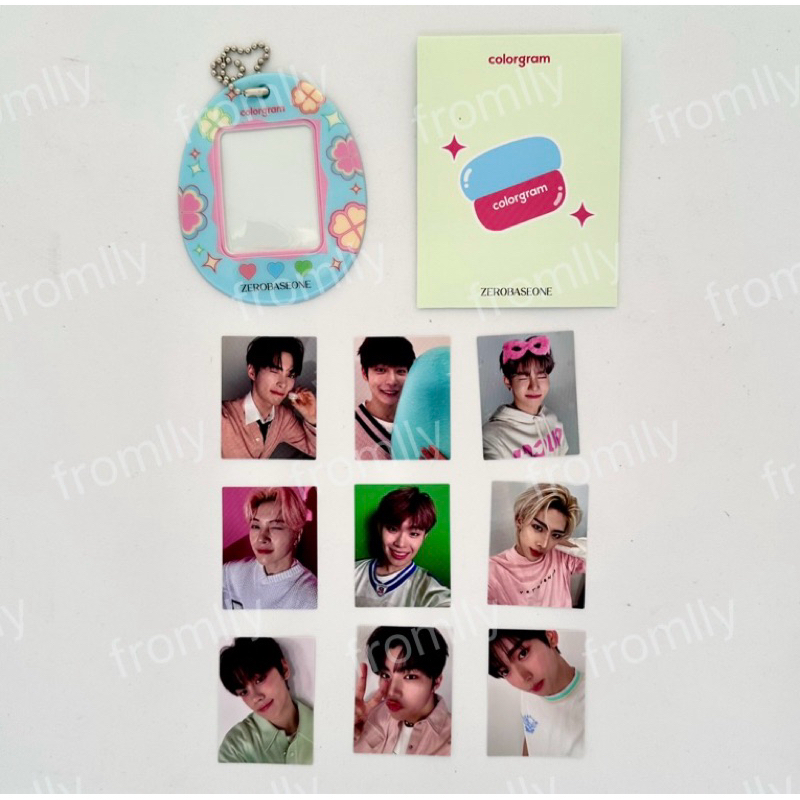 [Listo] Zerobaseone ZB1 COLORGRAM ID PHOTO SET HOLDER KIM JIWOONG ...