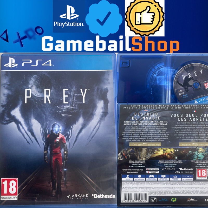 Prey PS4 Juego (Reg 2/Inglés) Cassette Físico BD | Shopee Colombia