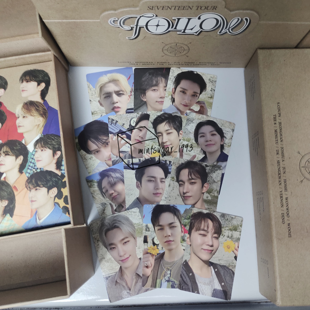 Compartir SEVENTEEN TOUR [Seguir] A Seúl DIGI CODE VER B (digicode scoups jeonghan joshua jun ...