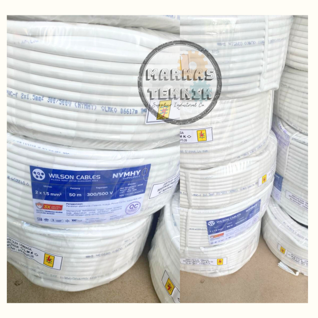 Nymhy 2x1,5 mm2 Cable WILSON-CABLES De Fibra De Cobre-5M | Shopee Colombia