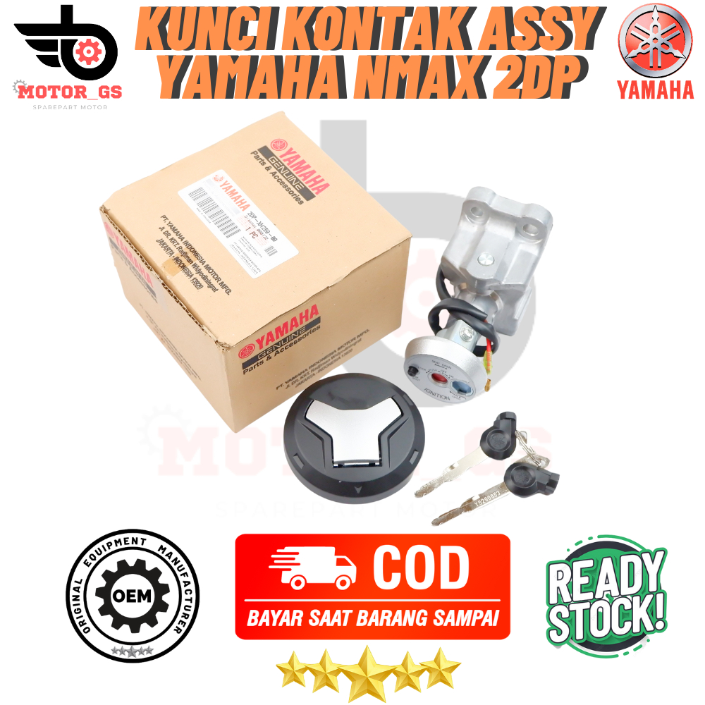 Nmax Llave De Encendido/+ Tapa De Gasolina Yamaha N-MAX-2DP-XH250-00 ...