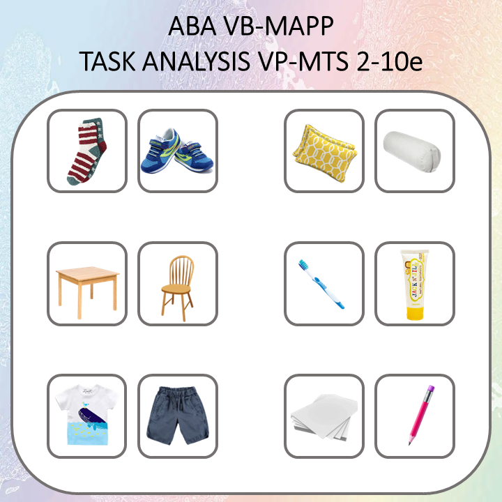 Tarjeta De Análisis De Tareas Aba VB-MAPP VP-MTS 2 (10e) | Shopee Colombia