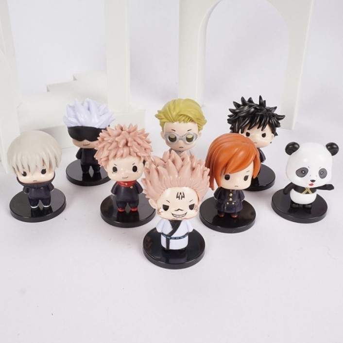 Figura 8pcs / Inumaki Sukuna Panda Jujutsu Kaisen | Shopee Colombia