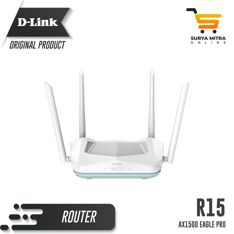 Router Inalámbrico D-Link R15 Eagle Pro AI WIfi-6 AX1500 Gigabit Smart ...
