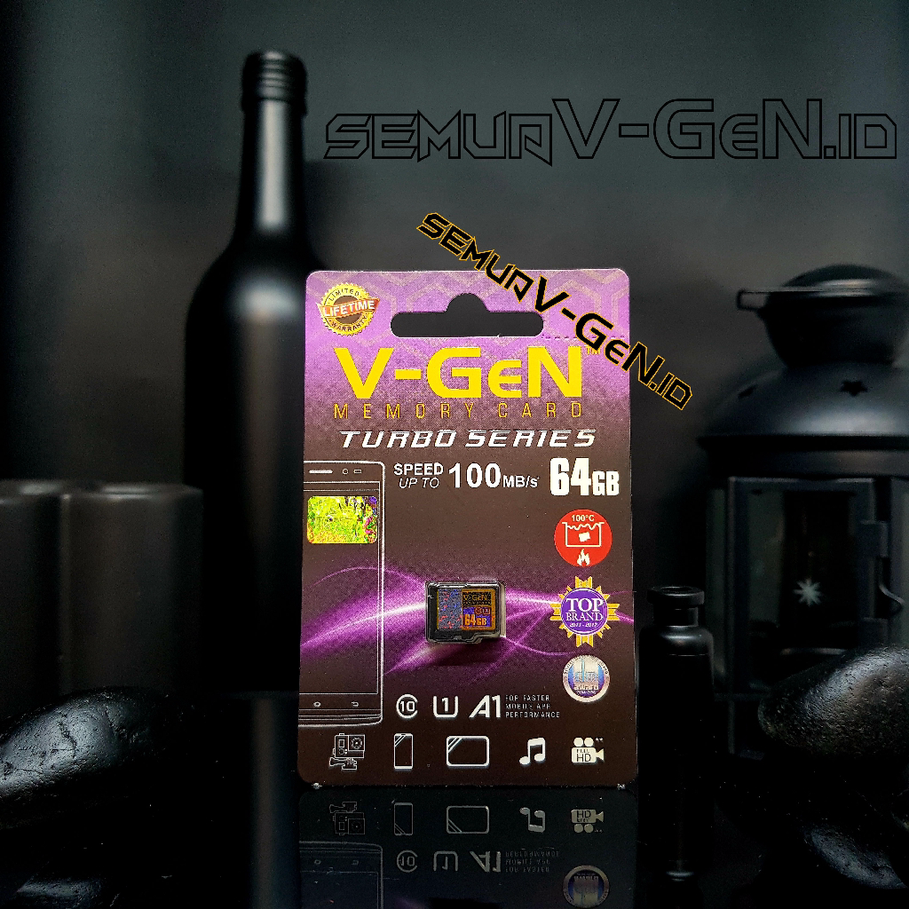 Pagar En El Acto V-GeN MicroSD 64gb Turbo 100MBps Clase 10 | Tarjeta De ...