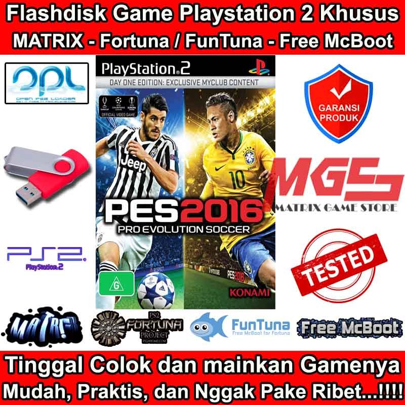 Ps2 PS 2 PES 2016 Juego Flashdisk-V2 Ultimate Team Patch | Shopee Colombia