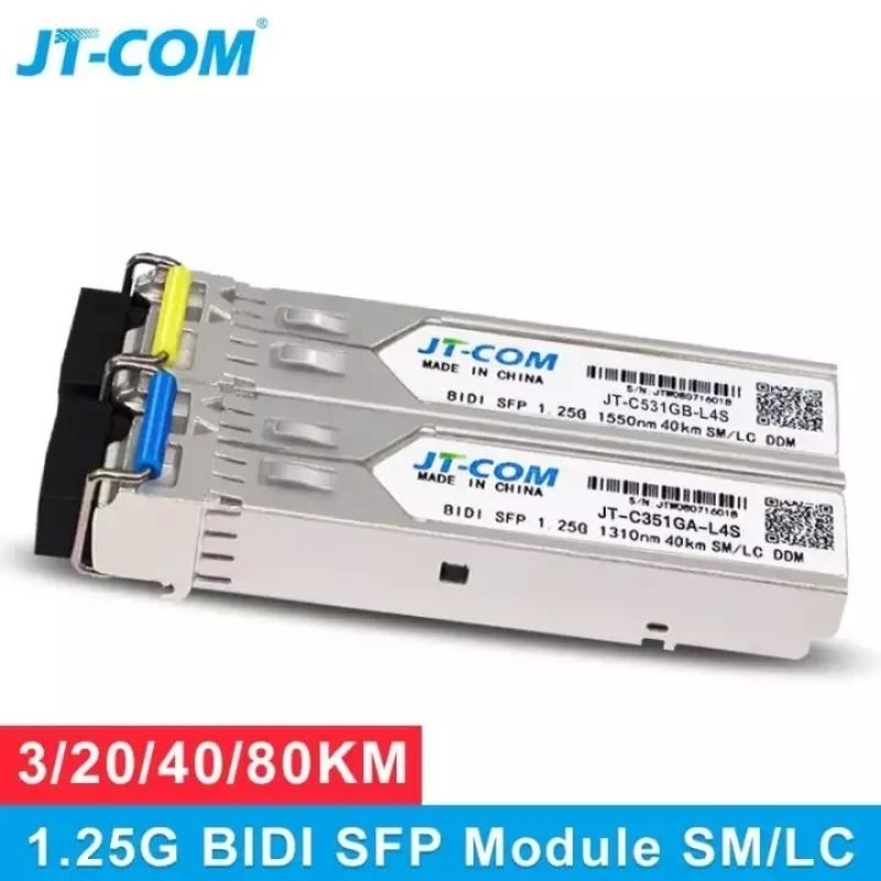 MIKROTIK Sfp Transceptor 1G SM SC LC Gigabit Comunicación De Fibra ...