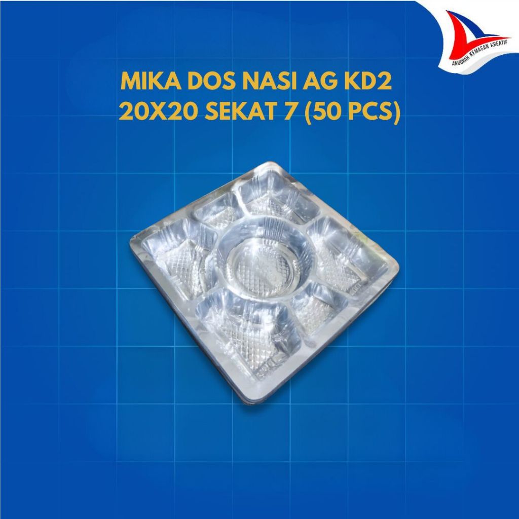 Mika Dos Nasi Ag Kd2 20x20 Mamparo 7 Contenido 50pcs | Shopee Colombia