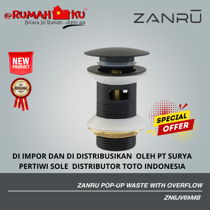 Fregadero Afur ZANRU ZN6JV6 MB Negro Mate Desagüe Pop Up Con ...