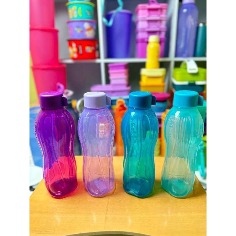 Botella Ecológica De 1 Litro TUPPERWARE Tapa Giratoria | Shopee Colombia