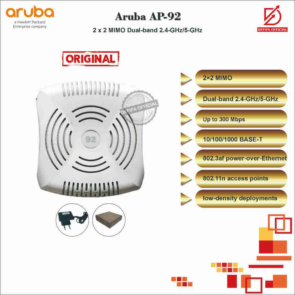 Aruba Networks AP-92 Puntos De Acceso Router Inalámbrico WIFI | Shopee ...