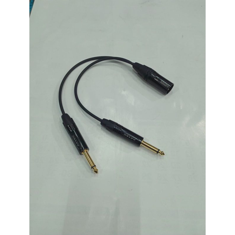 Mogami 2333 cable Divisor Doble ts 25 cm Macho original Japón | Shopee ...