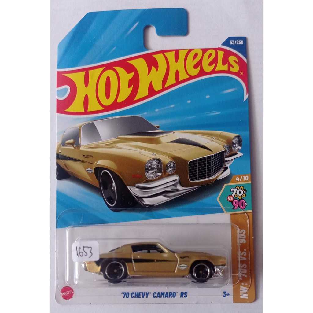 Hot Wheels Chevy Camaro RS Gold HW : 70s VS 90s | Shopee Colombia