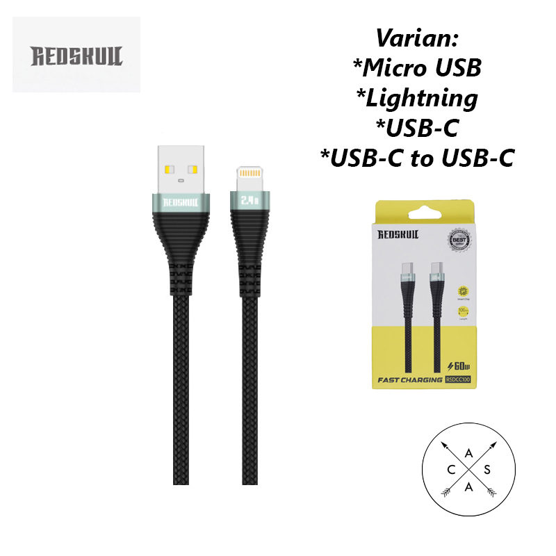 REDSKULL RSDM100 Micro USB/RSDL100 Lightning/RSDC100-C/RSDCC100 Cable ...
