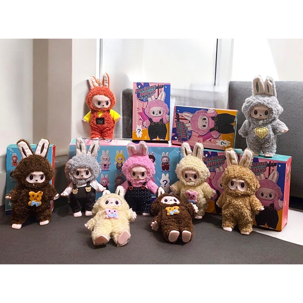 Labubu Usando Ropa/Listo , Muñeca Desinstalada Especial popmart Cara De ...