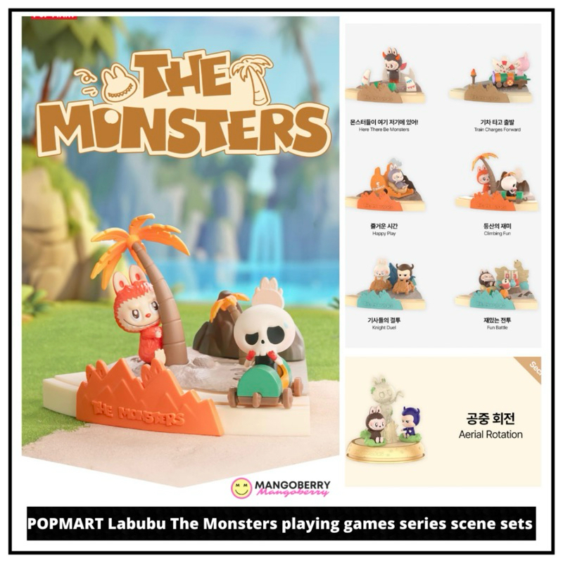 Popmart Labubu Los Monstruos Juego Serie Escena Set (Caja Ciega ...
