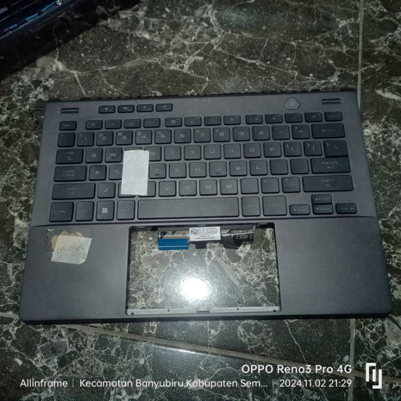 Asus ROG Zephyrus G14 GA402 GA402R GA402RJ GA402RK Marco Del Teclado ...