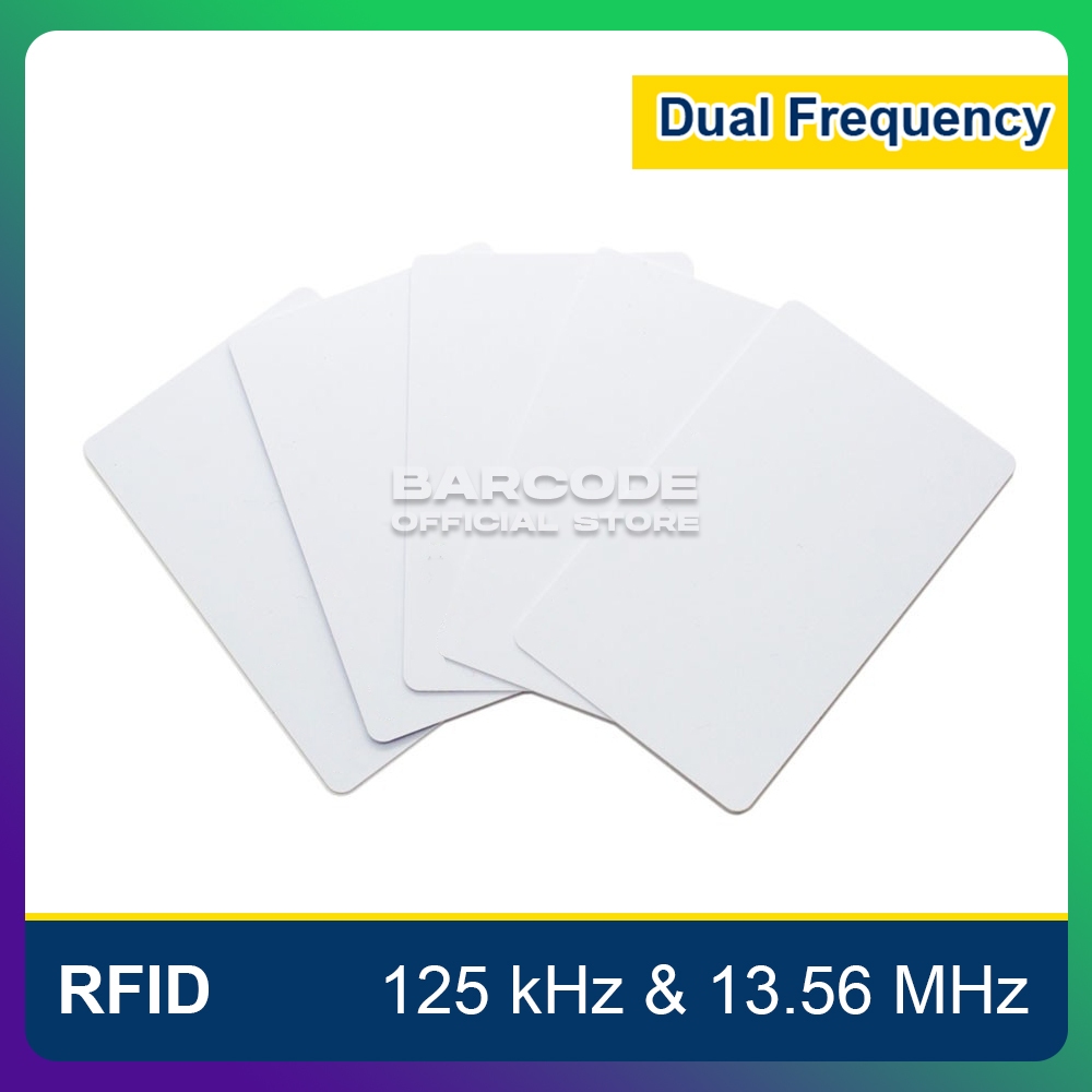 Tarjeta RFID NFC Doble Freq 125 kHz Y 13,56 MHz De Etiqueta De Proximidad De PVC De Dos ...