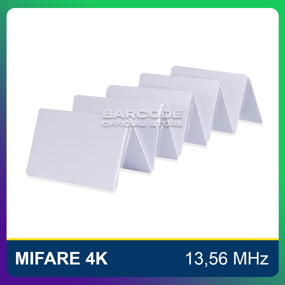 Rfid Mifare 4K 13,56 MHz Tarjeta De PVC 13,56mhz En Blanco ISO14443A ...