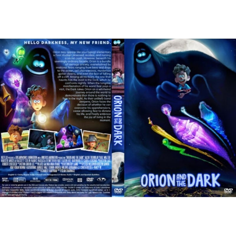 Orion Y La Oscuridad Película De Dibujos Animados CASSETTE-Los Niños ...