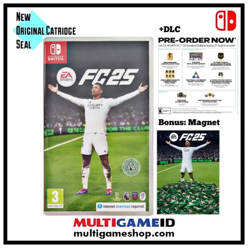Switch FC 25 EA Sports FC25 + DLC + Imán Versión Inglesa Europa ...