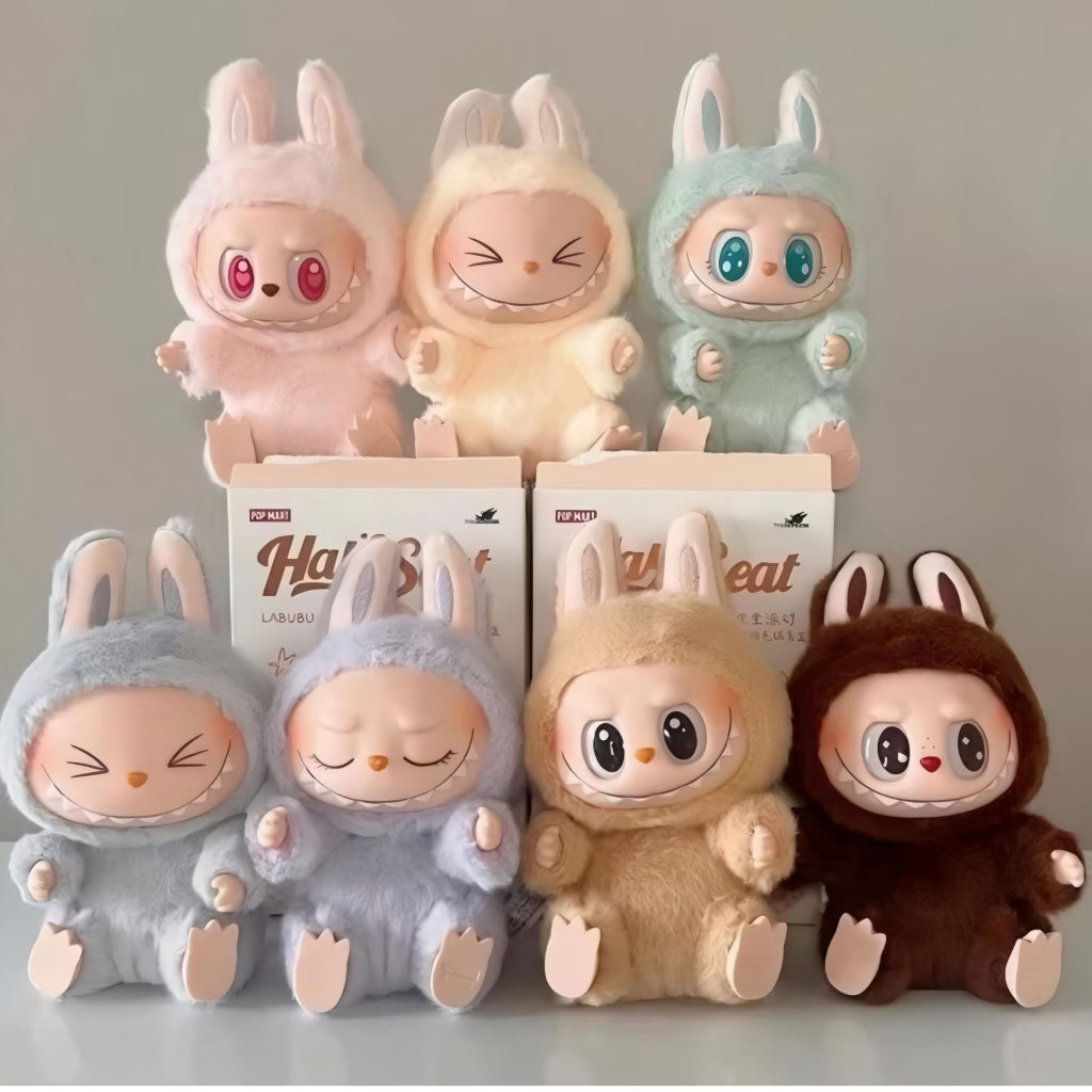 Labubu V2 Tiene Un Asiento Puede Elegir El Pecho QUQU Jeje Lado ZIZI ...