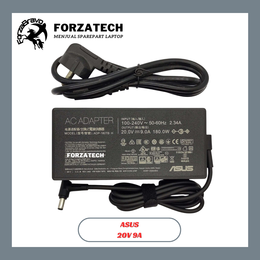 Adaptador De Cargador Original Asus TUF GAMING A15 F15 ADP-180TB H 20V ...