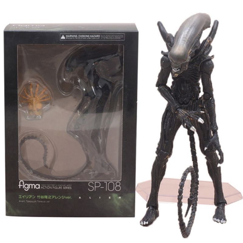 Figura De Acción Figma Horror Alien Takayama SP-108 Estatua Altura 16CM ...