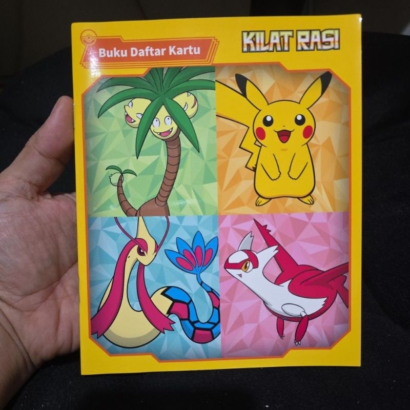 Original Indonesio pokemon constellation flash card list book Del ...