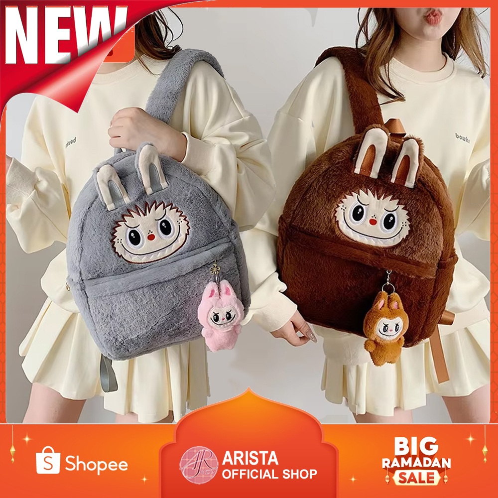 Arista-Mochila LABUBU | Super Suave Lujo fur Carácter De Los Niños 2025 Muchas Opciones | Shopee ...