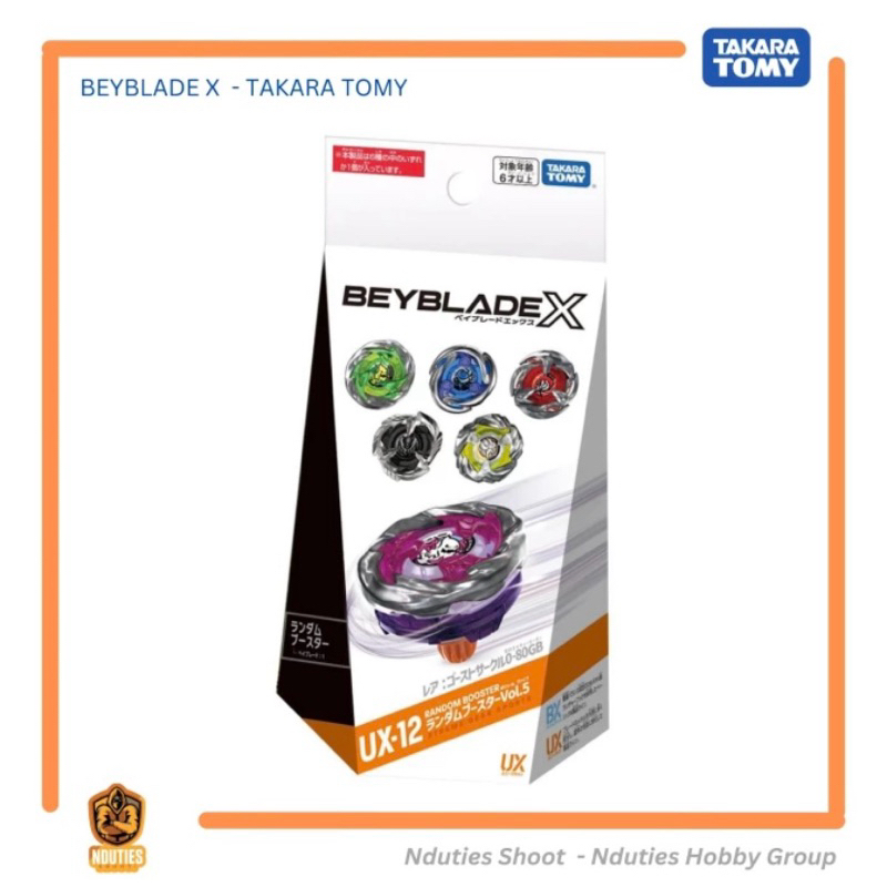 Ux-12 Beyblade X RBV . 5 Círculo Fantasma 0-80GB (Aleatorio/Gacha ...