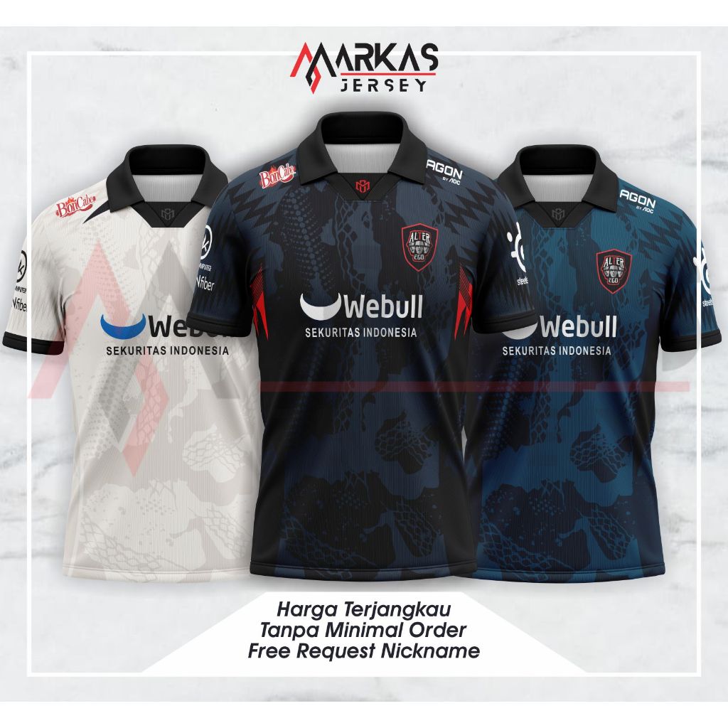 Nuevo ALTER EGO ESPORTS JERSEY 2025 MPL Temporada 15 Leyendas Móviles ...