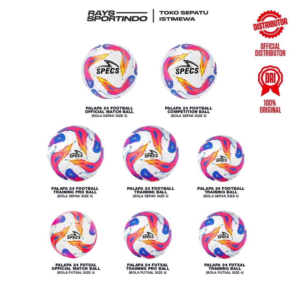 Fútbol Y Sala SPECS PALAPA 24 SERIES Entrenamiento , PRO Y Partido ...