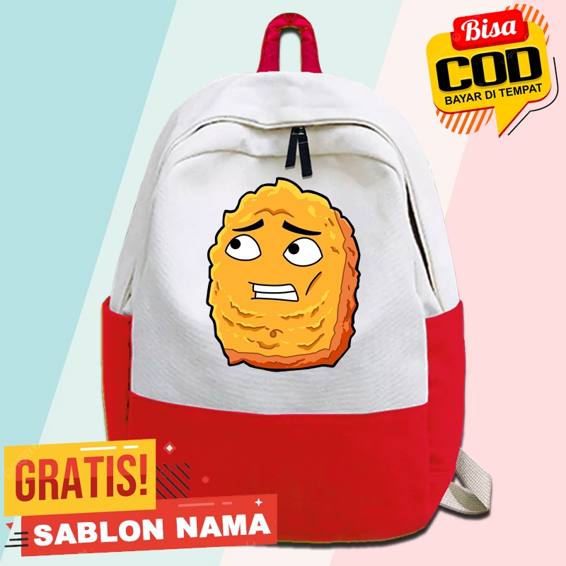 Chiken Nugget Mochila Para Niños Meme De Twiddlefinger/Bolsa De ...